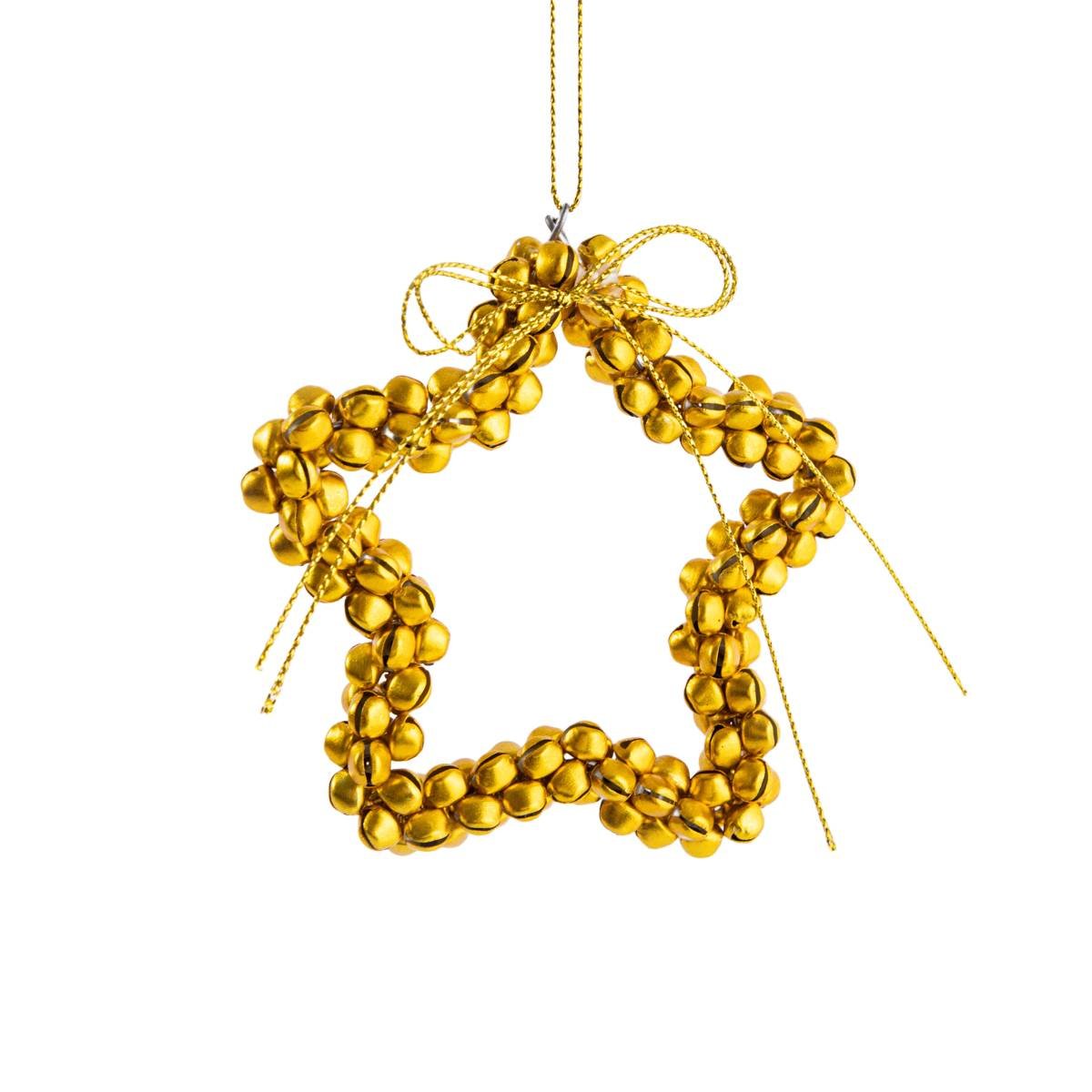 Zawieszka SERGIA złote w kształcie gwiazdki HOMLA - Homla | Sklep EMPIK.COM