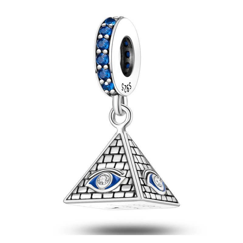 Zawieszka SREBRO 925 Charms koralik do PANDORA Piramida Egipt Oko ...