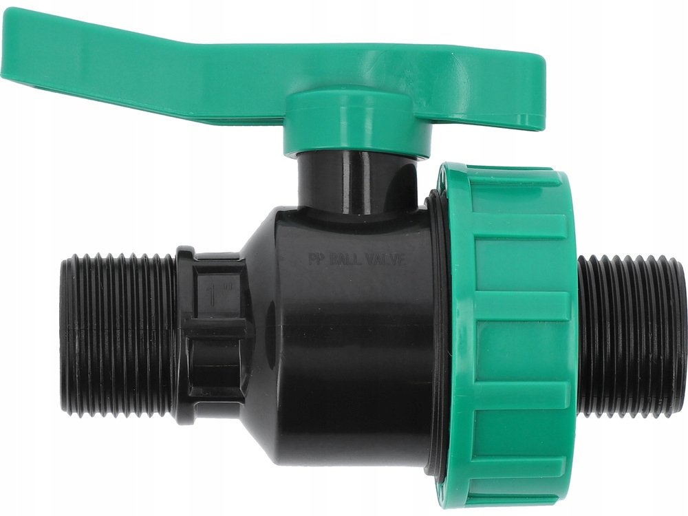 ZAWÓR KULOWY MĘSKI/MĘSKI 1x1'' DO ŁĄCZENIA RUR PE, PP 16 BAR FLO - FLO | Sklep EMPIK.COM