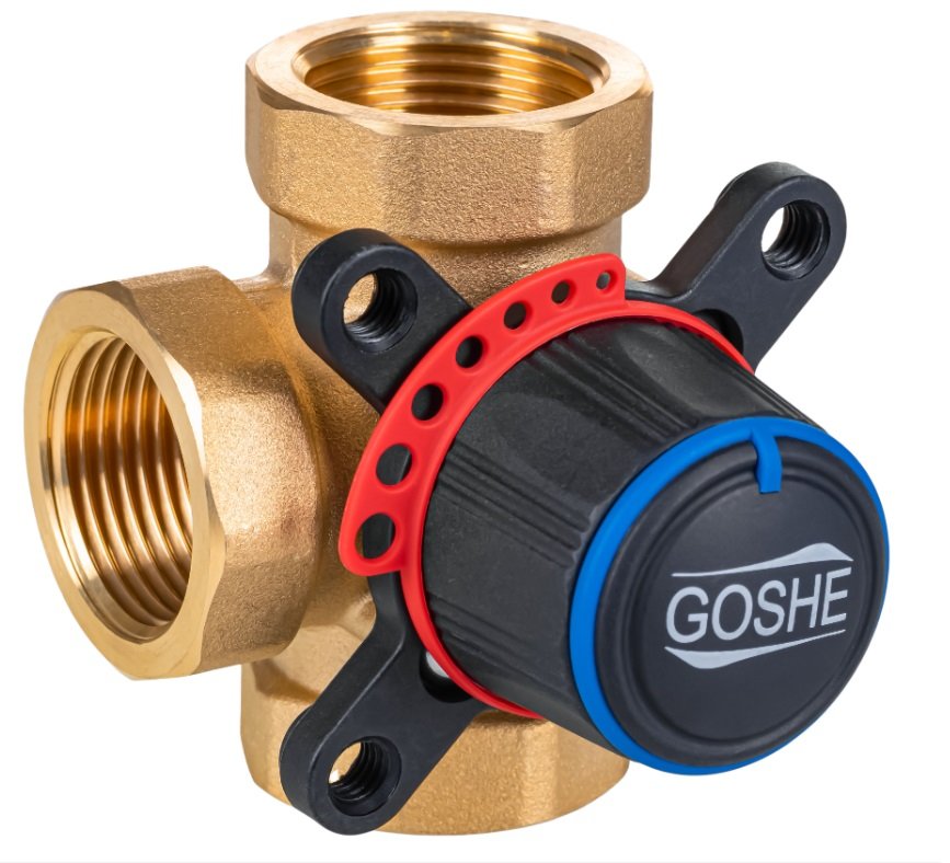 Zawór mieszający 3-drogowy DN 32 (5/4") Goshe 0350.332 - Inna marka ...