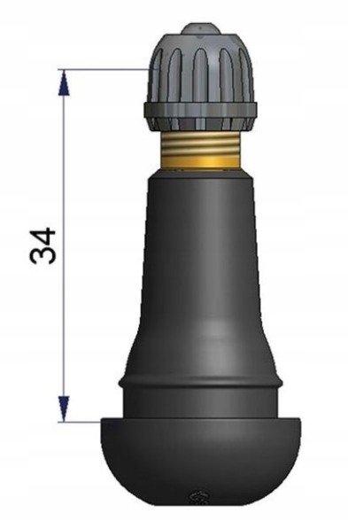 Zawór TR-413 bezdętkowy SCHRADER (1pud.100szt.) - Inna marka | Motoryzacja EMPIK