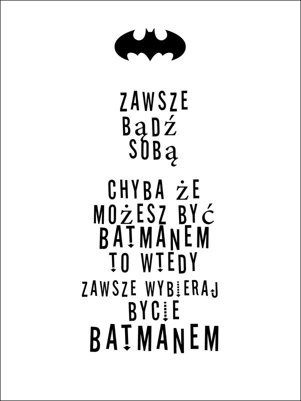 Zawsze Bądź Sobą - plakat 20x30 cm / AAALOE - Inna marka | Sklep EMPIK.COM