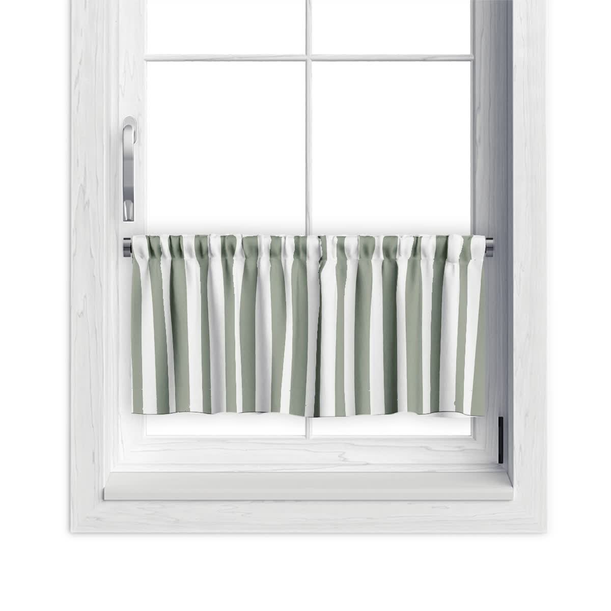 Zazdrostka SUMMER wzór SM19 | pasy szarozielone 30 x 150 cm - Decordruk | Sklep EMPIK.COM