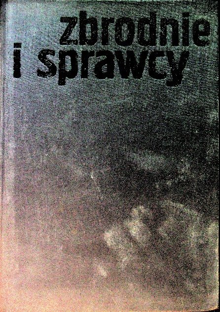 Zbrodnie i sprawcy - W opisie | Książka w Empik