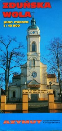 Zduńska Wola. Plan miasta 1:10000 - Opracowanie zbiorowe | Książka w Empik