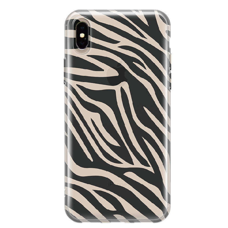 Zebra - iPhone XS Etui silikonowe z nadrukiem [TIF 97A] - PieceofCase ...