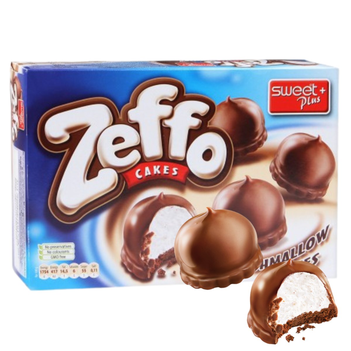 Zeffo Ciastka Kakaowe Z Pianką W Polewie Kakaowo-Mlecznej 150 G - Inna ...