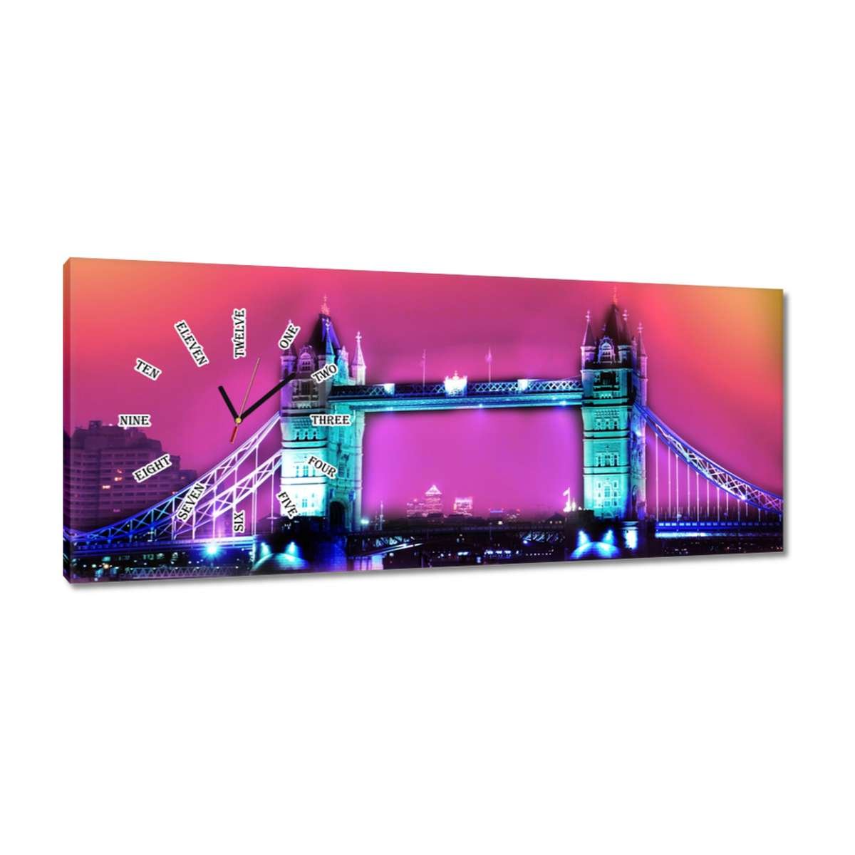 Zegar 100x40cm Anglia Londyn Most Tower Bridg - ZeSmakiem | Sklep EMPIK.COM