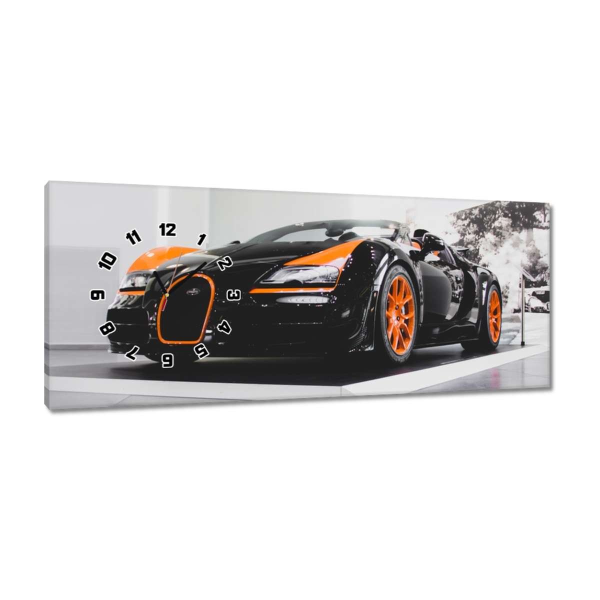 Zegar 100x40cm Bugatti Samochód Auto - ZeSmakiem | Sklep EMPIK.COM