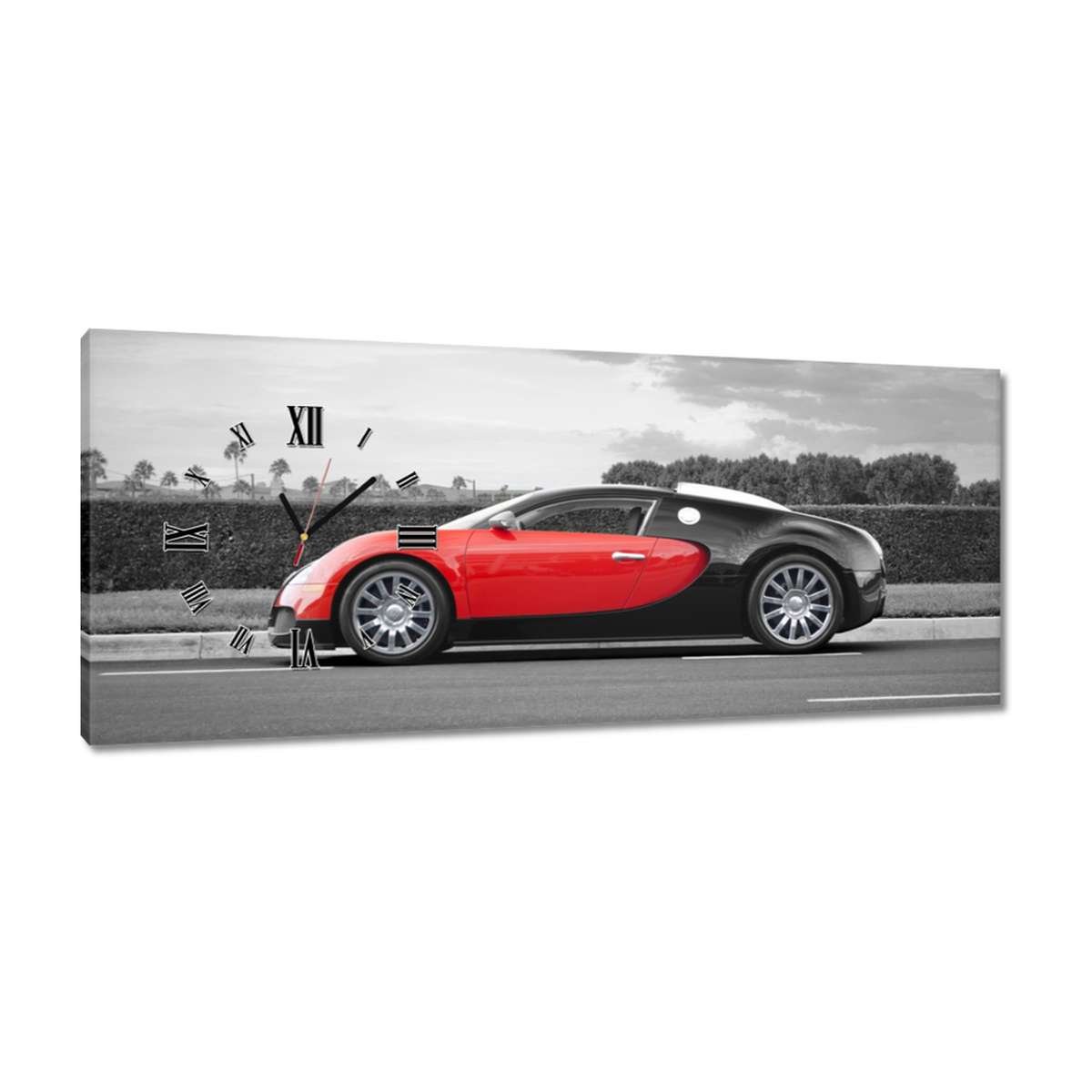 Zegar 100x40cm Bugatti Samochód Auto - ZeSmakiem | Sklep EMPIK.COM