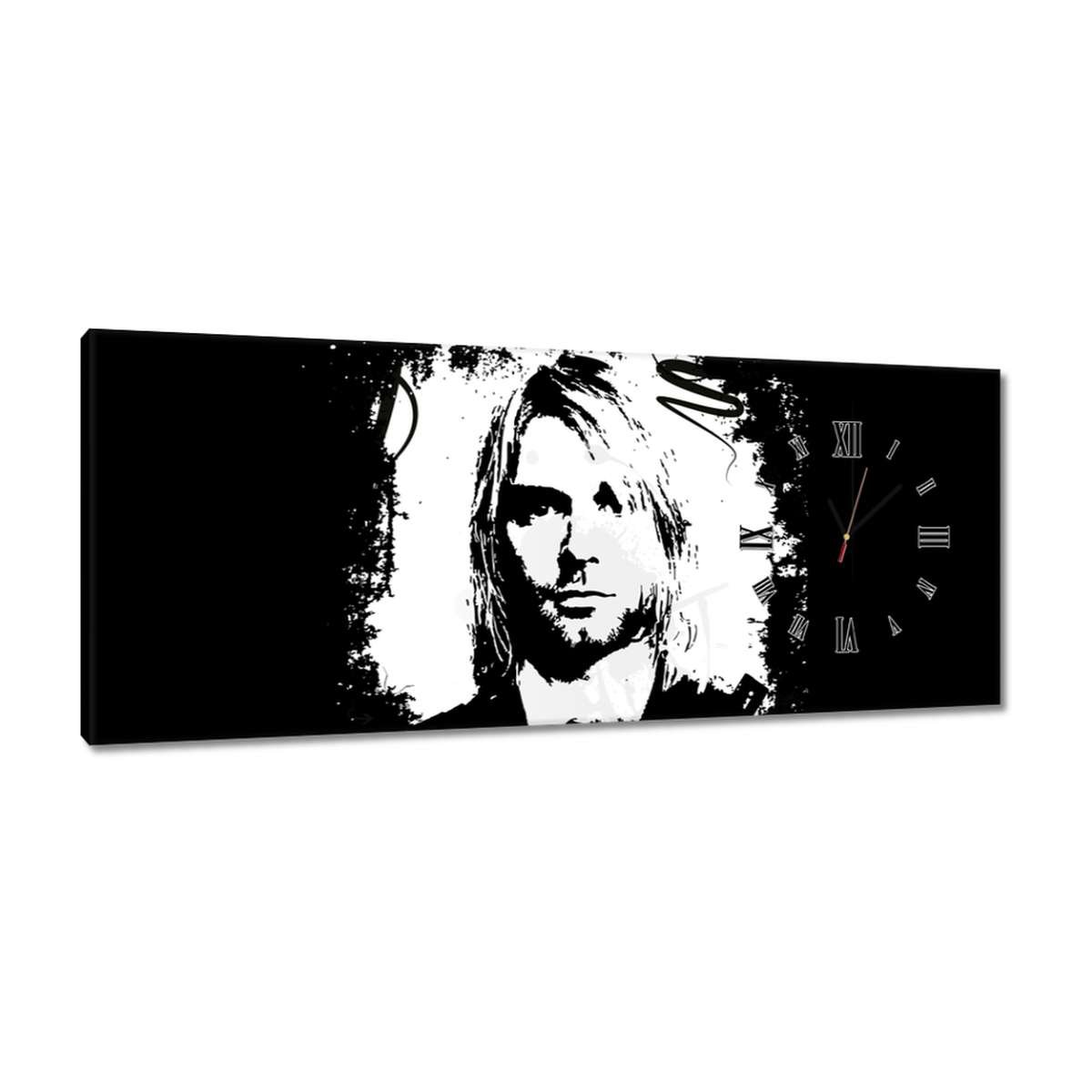 Zegar 100x40cm Kurt Cobain Nirvana Muzyk - ZeSmakiem | Sklep EMPIK.COM