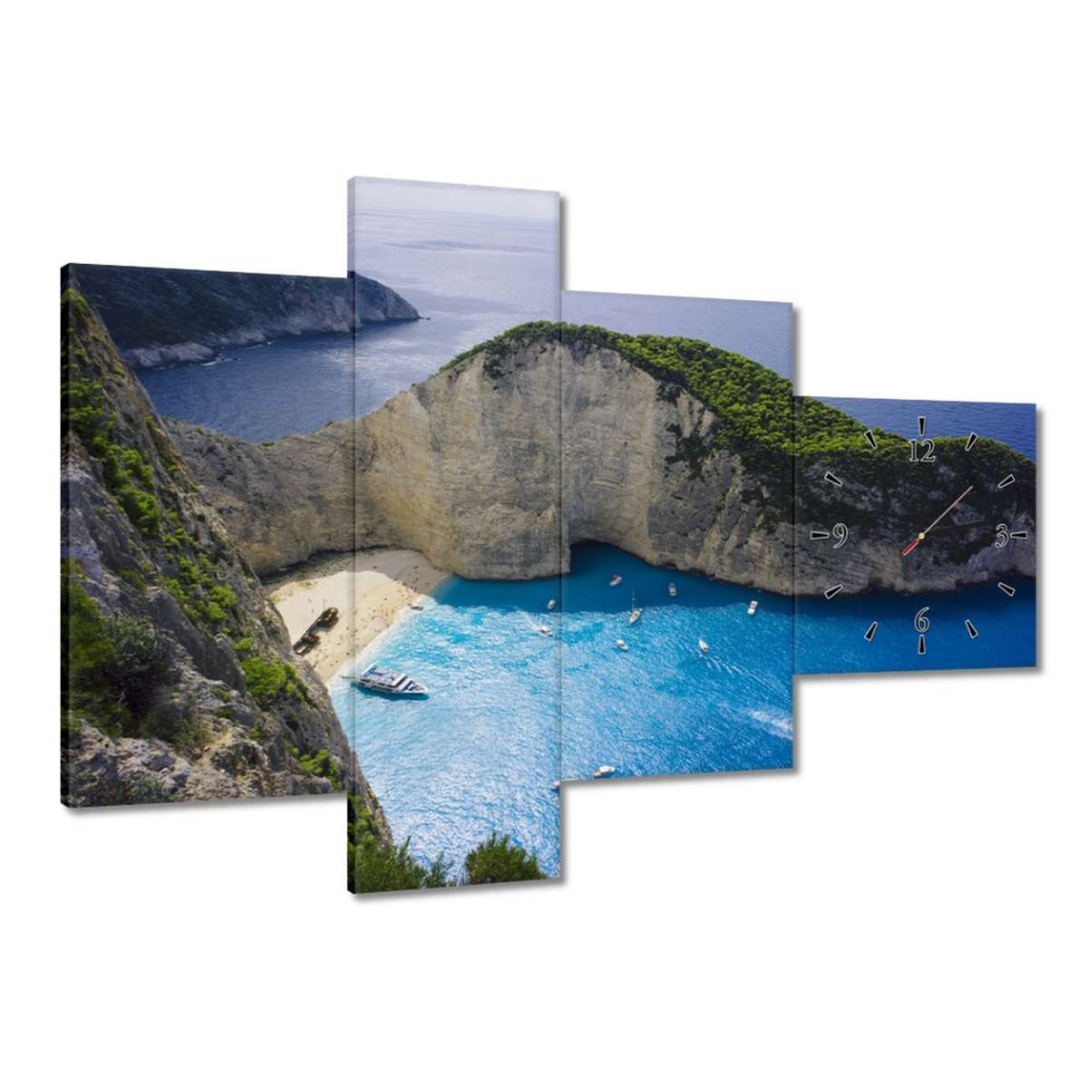Zegar 100x70cm Cudowna zatoczka - ZeSmakiem | Sklep EMPIK.COM
