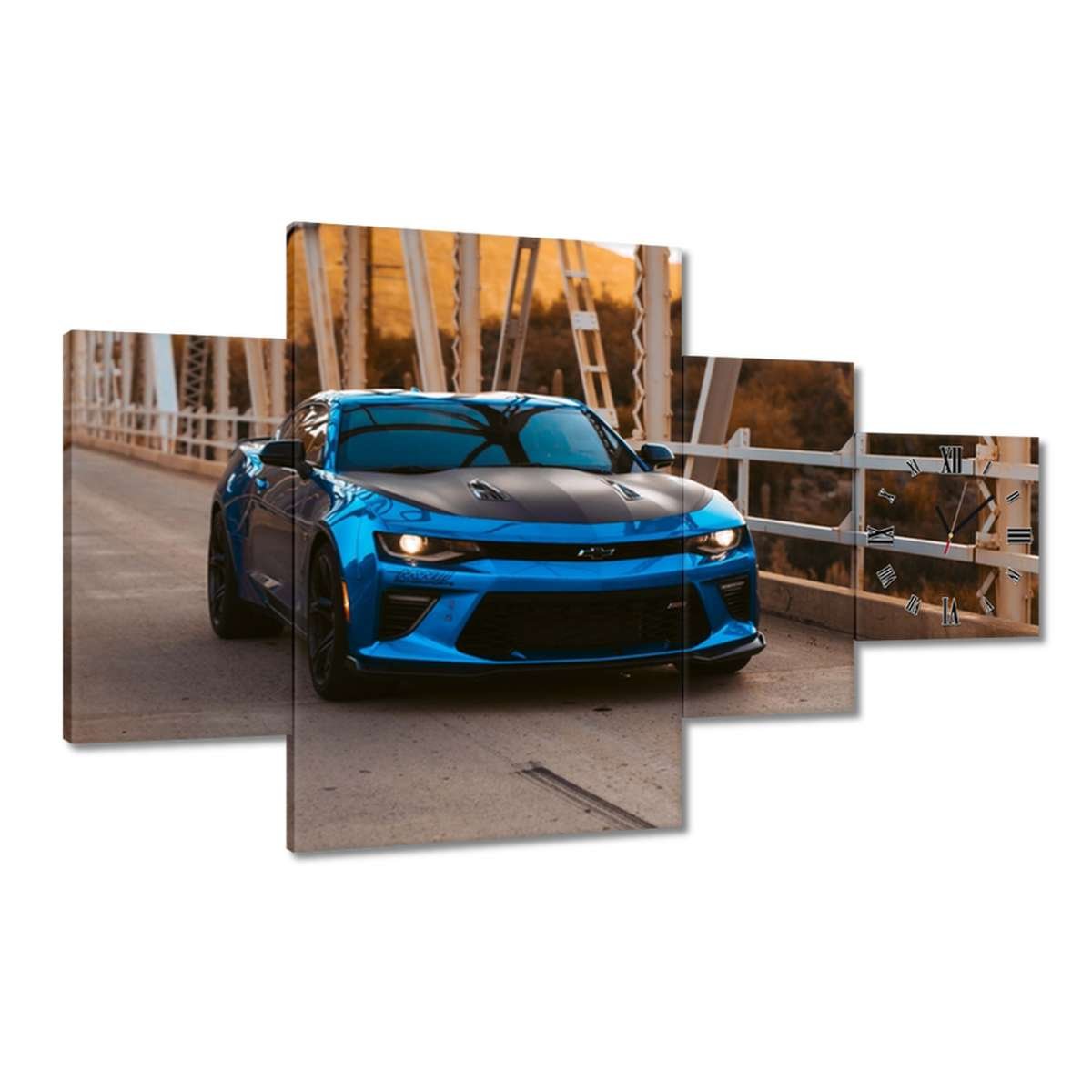 Zegar 130x80cm Motoryzacja Samochód Auta - ZeSmakiem | Sklep EMPIK.COM