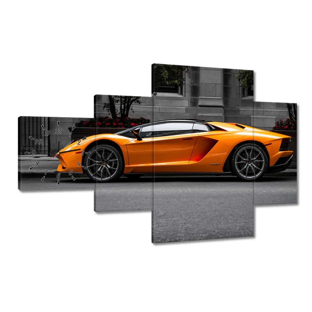 Zegar 130x80cm Motoryzacja Samochód Auta - ZeSmakiem | Sklep EMPIK.COM