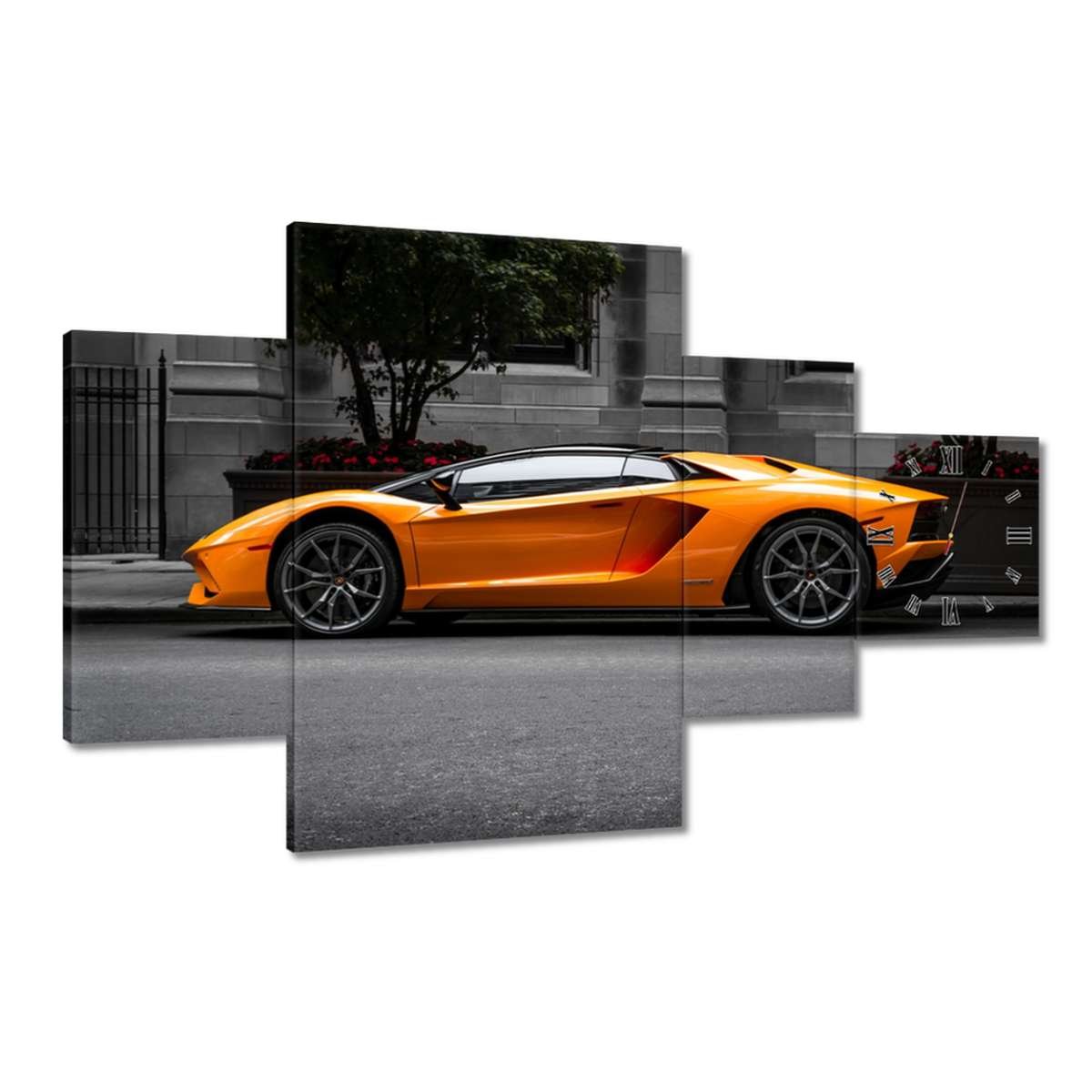 Zegar 130x80cm Motoryzacja Samochód Auta - ZeSmakiem | Sklep EMPIK.COM