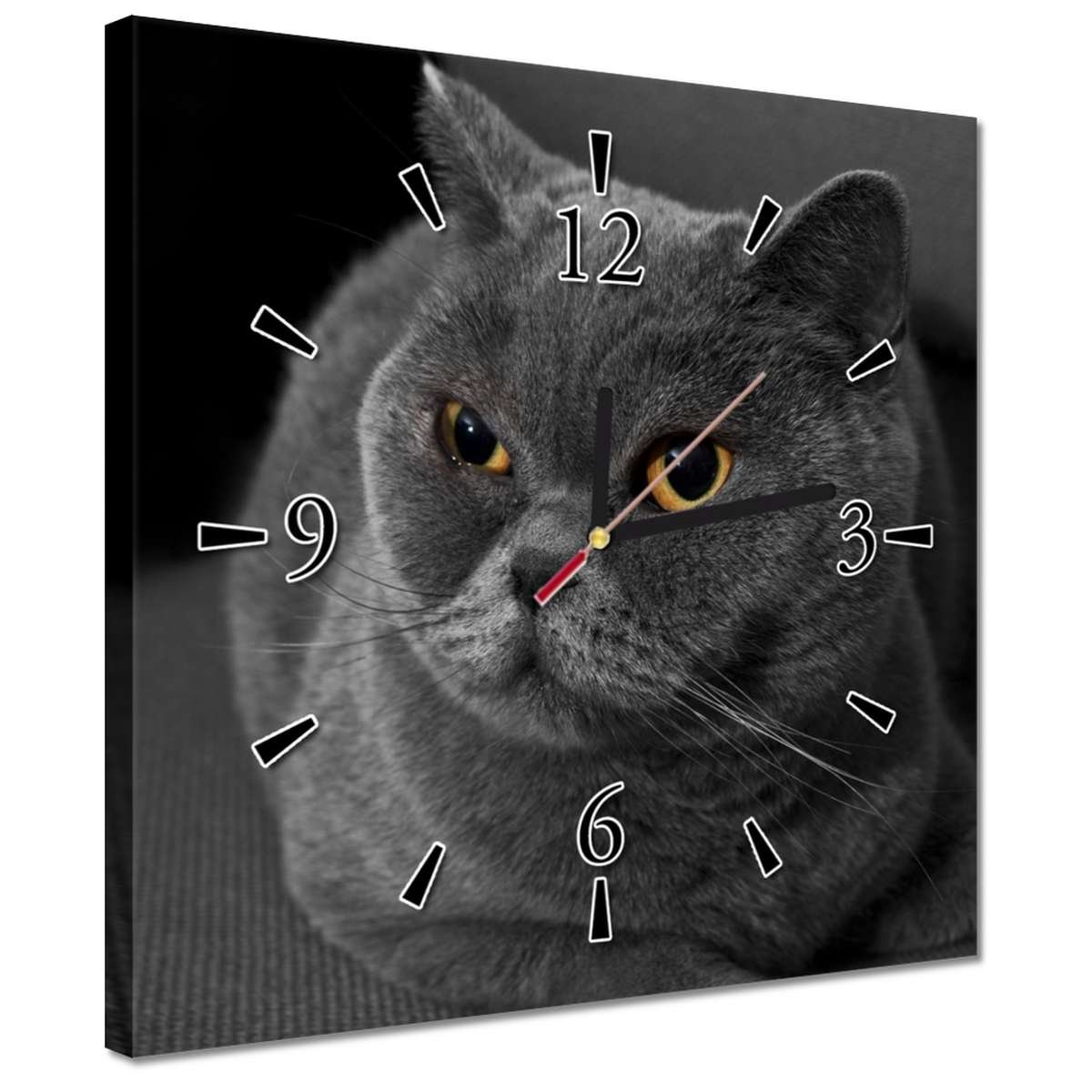 Zegar 30x30cm Co ja pacze - ZeSmakiem | Sklep EMPIK.COM