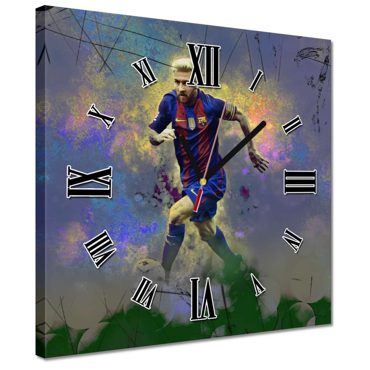 Zegar 30x30cm Lionel Messi - ZeSmakiem | Sklep EMPIK.COM