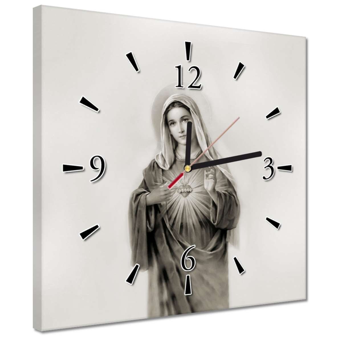 Zegar 30x30cm Matka Boska na prezent - ZeSmakiem | Sklep EMPIK.COM