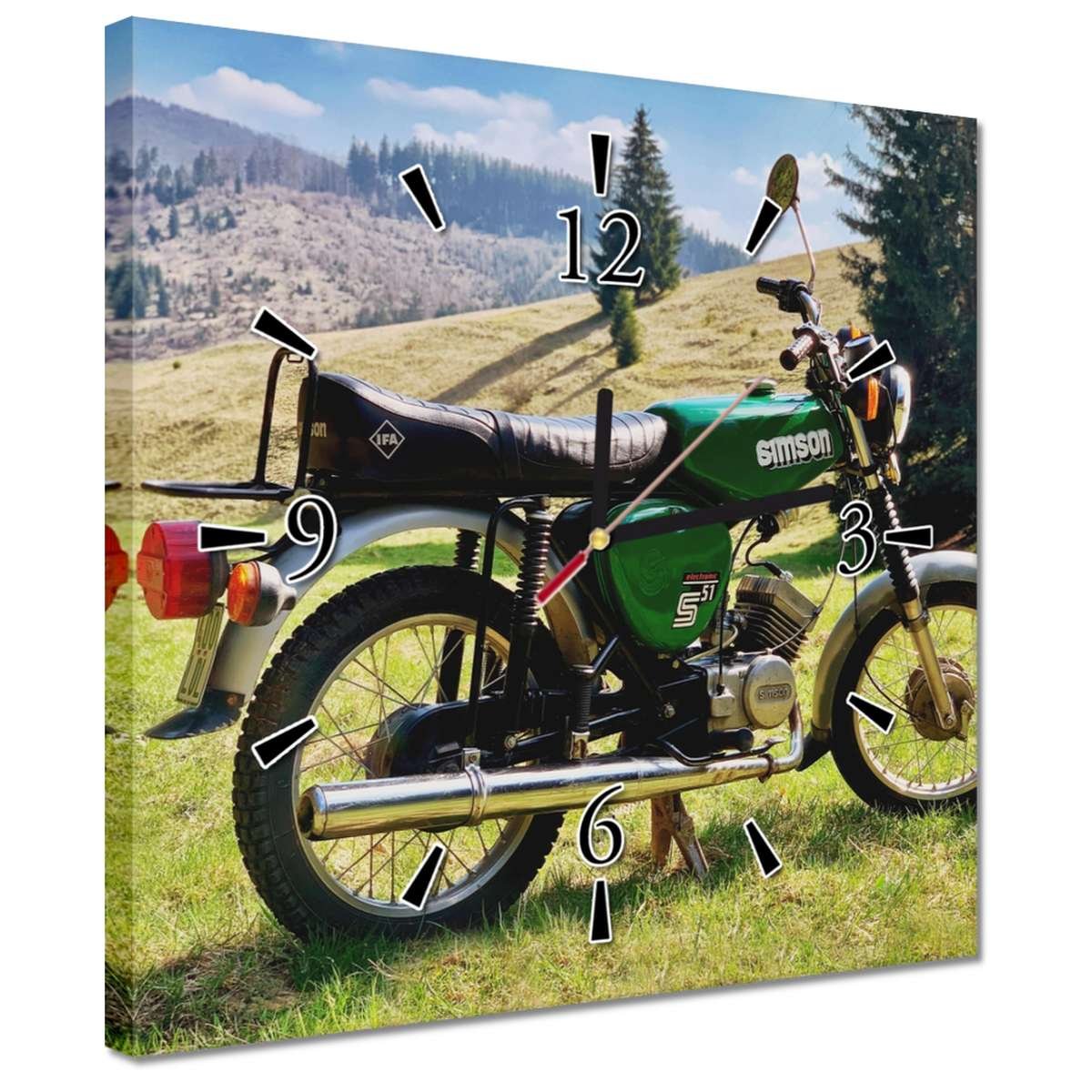 Zegar 30x30cm Motorower Simson S51 - ZeSmakiem | Sklep EMPIK.COM