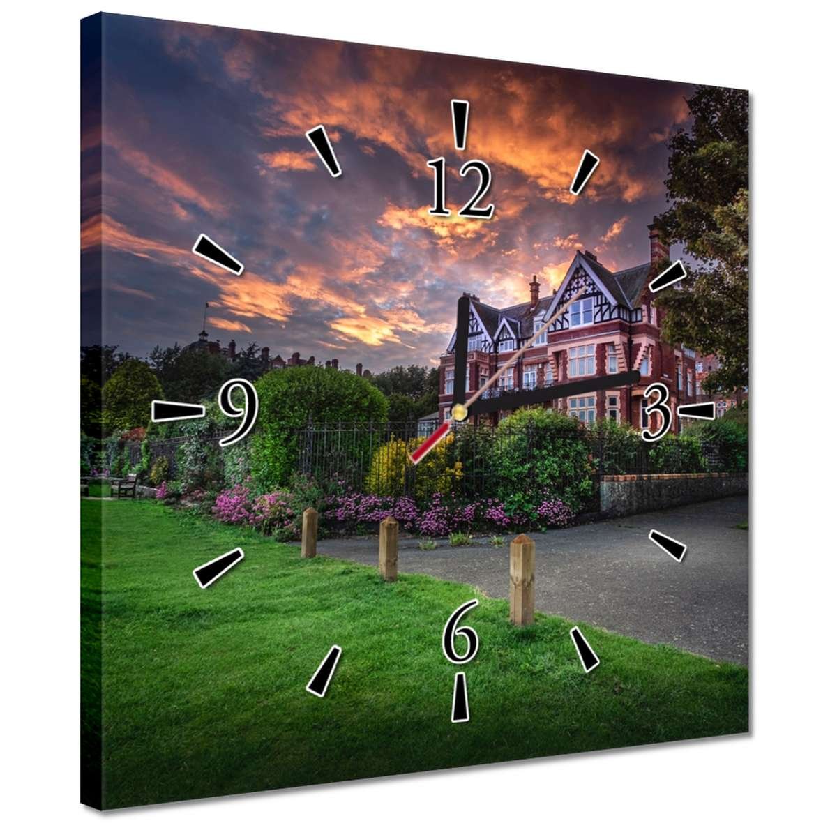 Zegar 30x30cm Pejzaż Krajobraz Widoczek - ZeSmakiem | Sklep EMPIK.COM