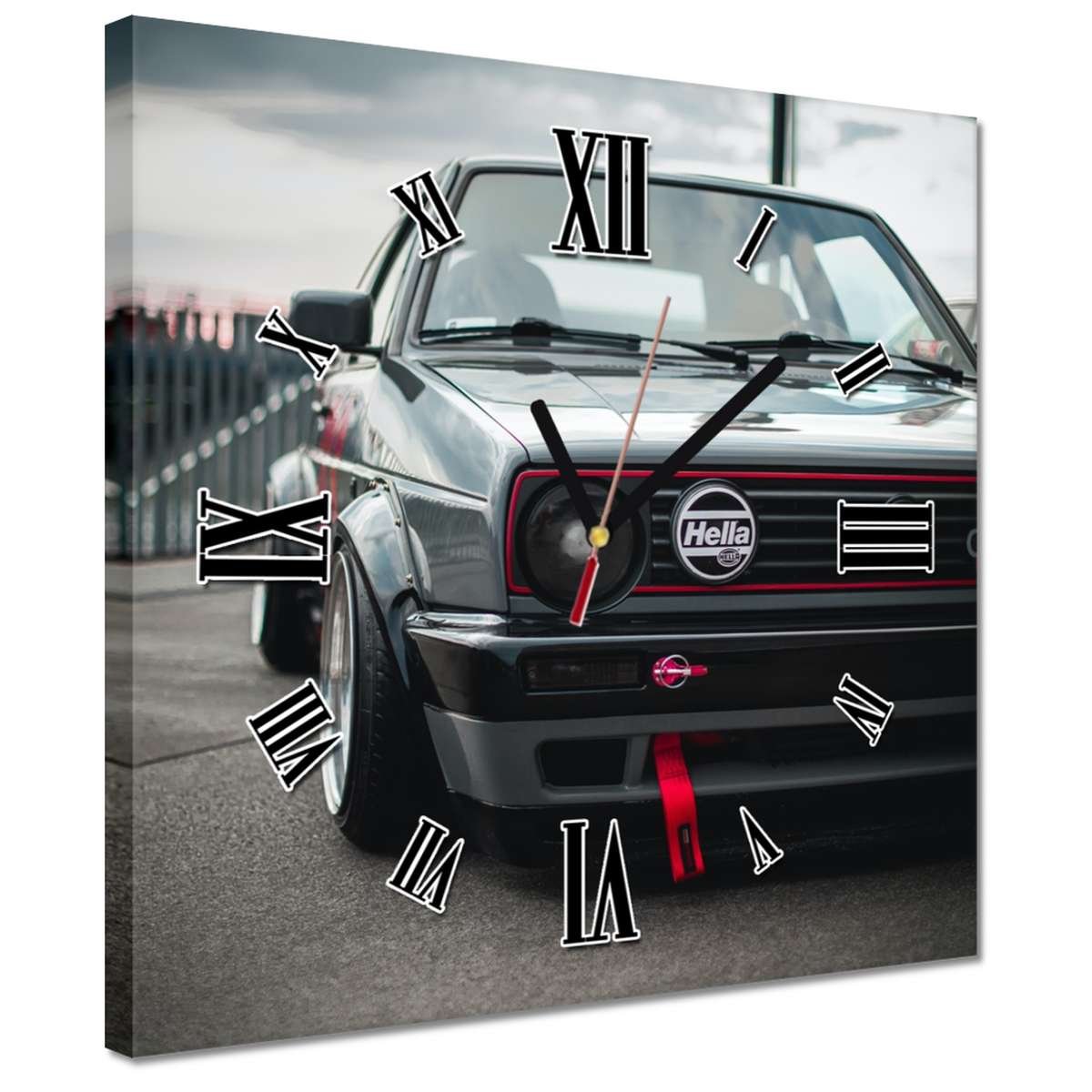 Zegar 30x30cm Volkswagen Golf 2 Dwójka - ZeSmakiem | Sklep EMPIK.COM