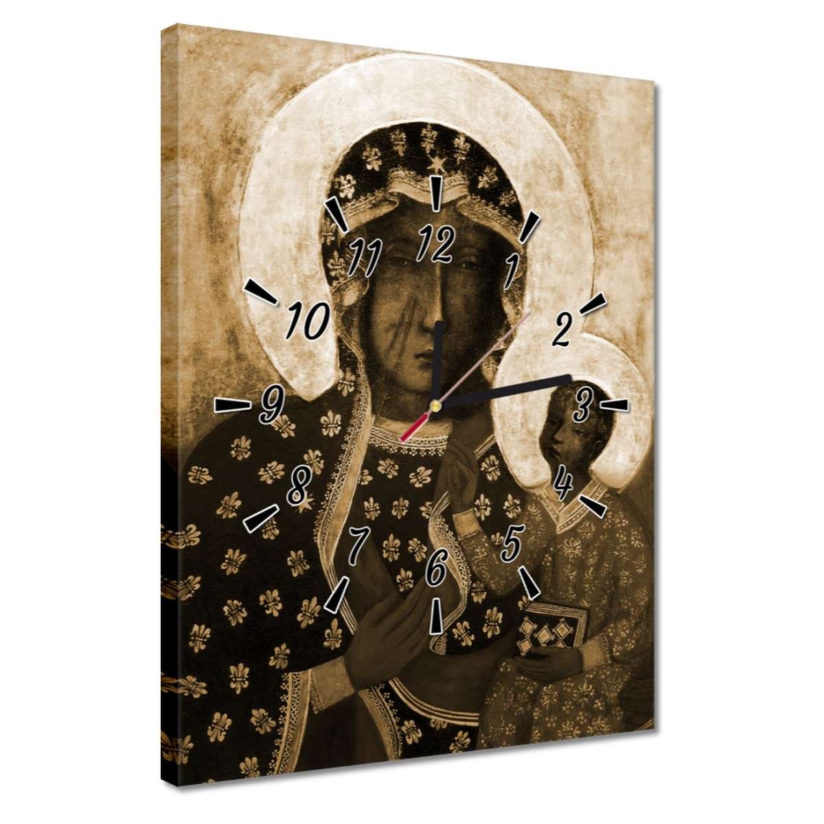 Zegar 30x40cm Matka Boska Częstochowska - ZeSmakiem | Sklep EMPIK.COM