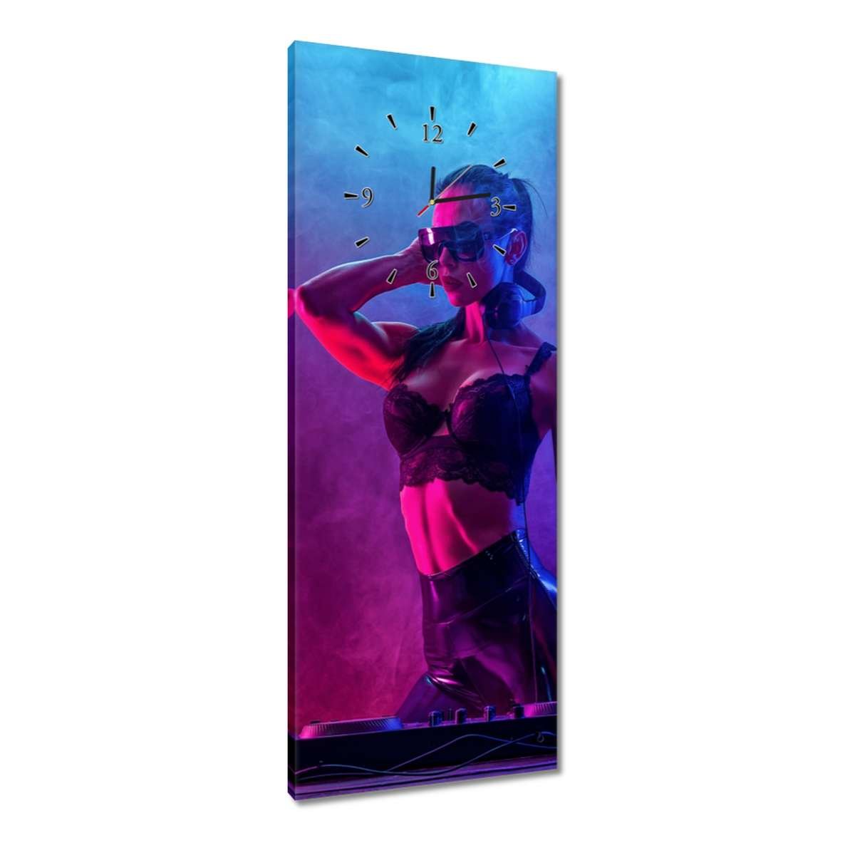 Zegar 40x100cm DJka Kobieta Dym - ZeSmakiem | Sklep EMPIK.COM