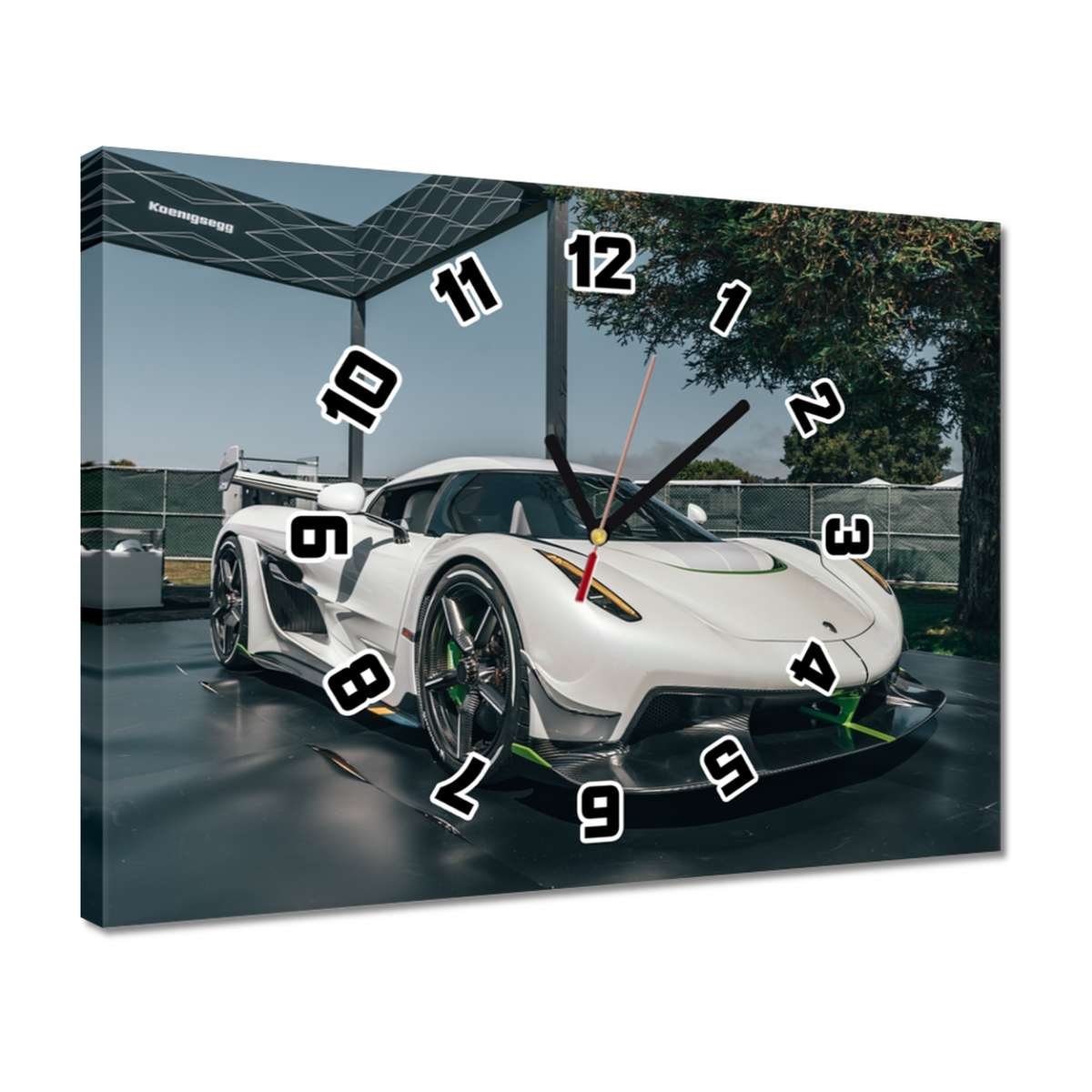 Zegar 40x30cm Motoryzacja Samochód Auta - ZeSmakiem | Sklep EMPIK.COM