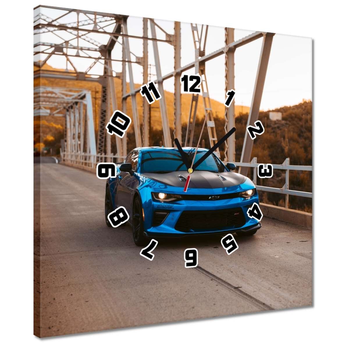 Zegar 40x40cm Motoryzacja Samochód Auta - ZeSmakiem | Sklep EMPIK.COM