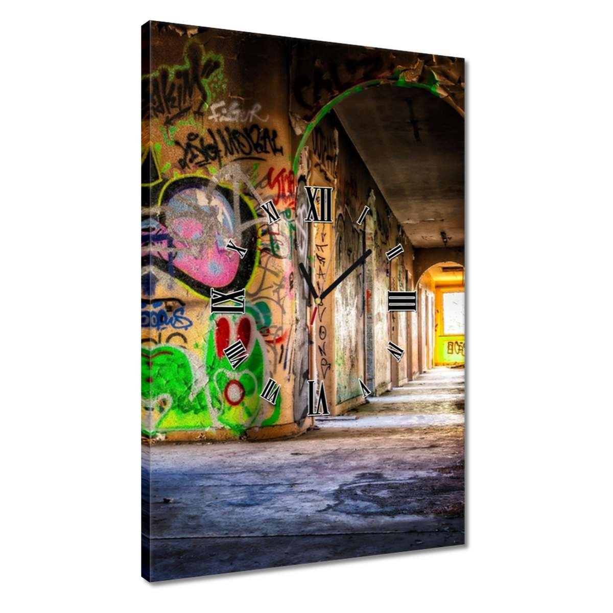 Zegar 40x60cm Grafiti ścienne - ZeSmakiem | Sklep EMPIK.COM