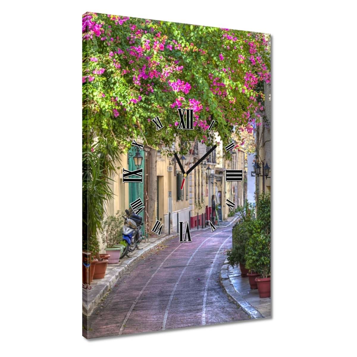 Zegar 40x60cm Grecka uliczka Plaka - ZeSmakiem | Sklep EMPIK.COM