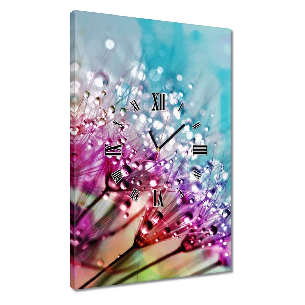 Zegar 40x60cm Krople rosy Dmuchawiec - ZeSmakiem | Sklep EMPIK.COM