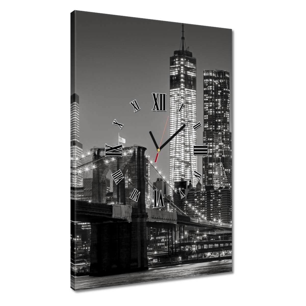 Zegar 40x60cm New York Manhattan most - ZeSmakiem | Sklep EMPIK.COM