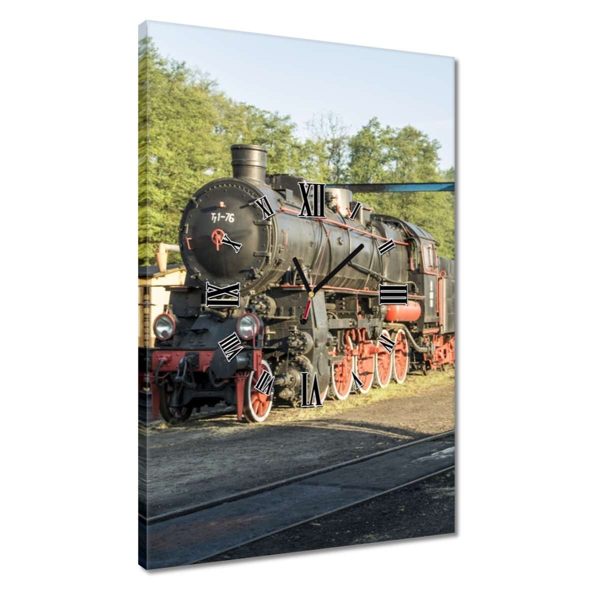 Zegar 40x60cm Parowóz Ty1-76 - ZeSmakiem | Sklep EMPIK.COM
