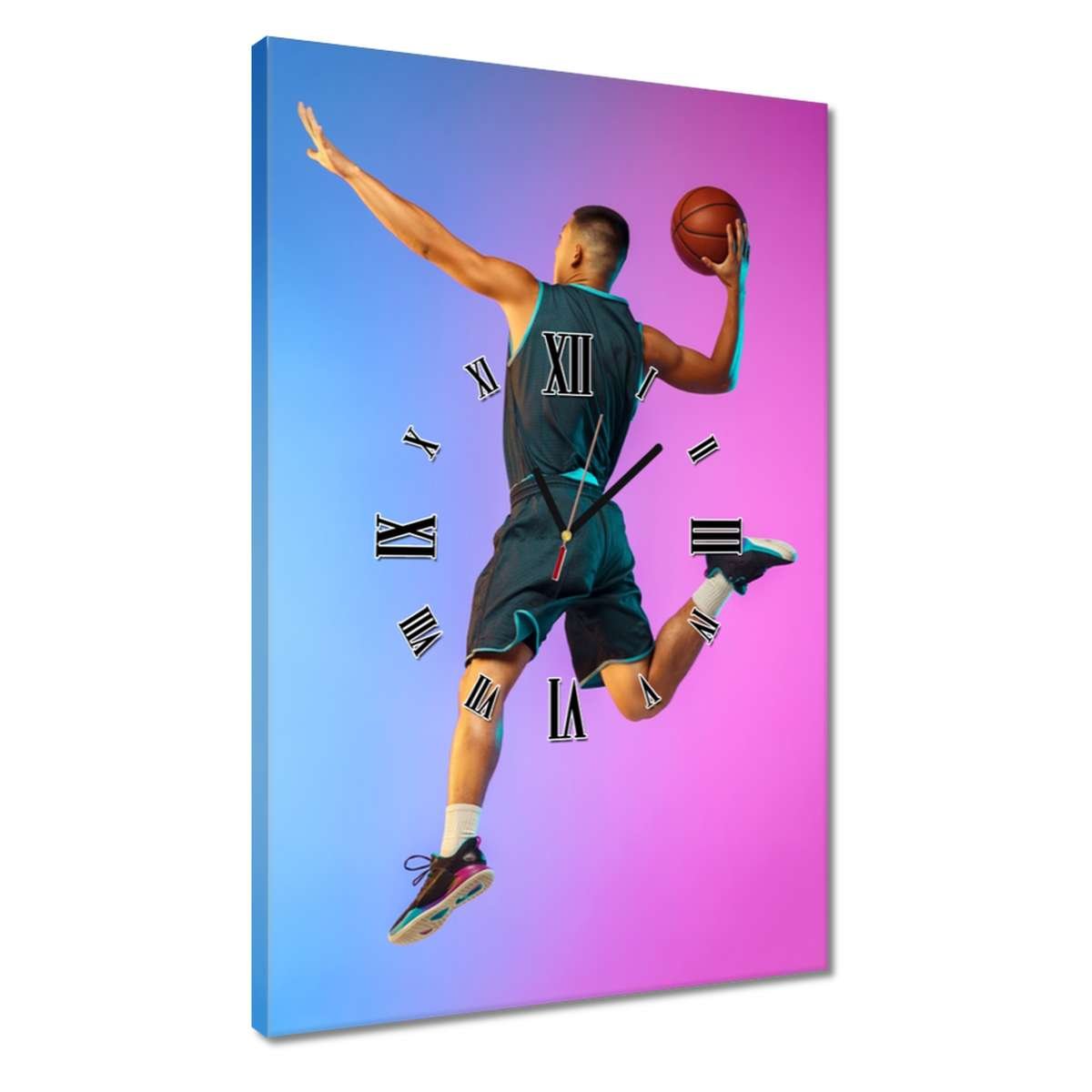 Zegar 40x60cm Próba wsadu w koszykówce - ZeSmakiem | Sklep EMPIK.COM