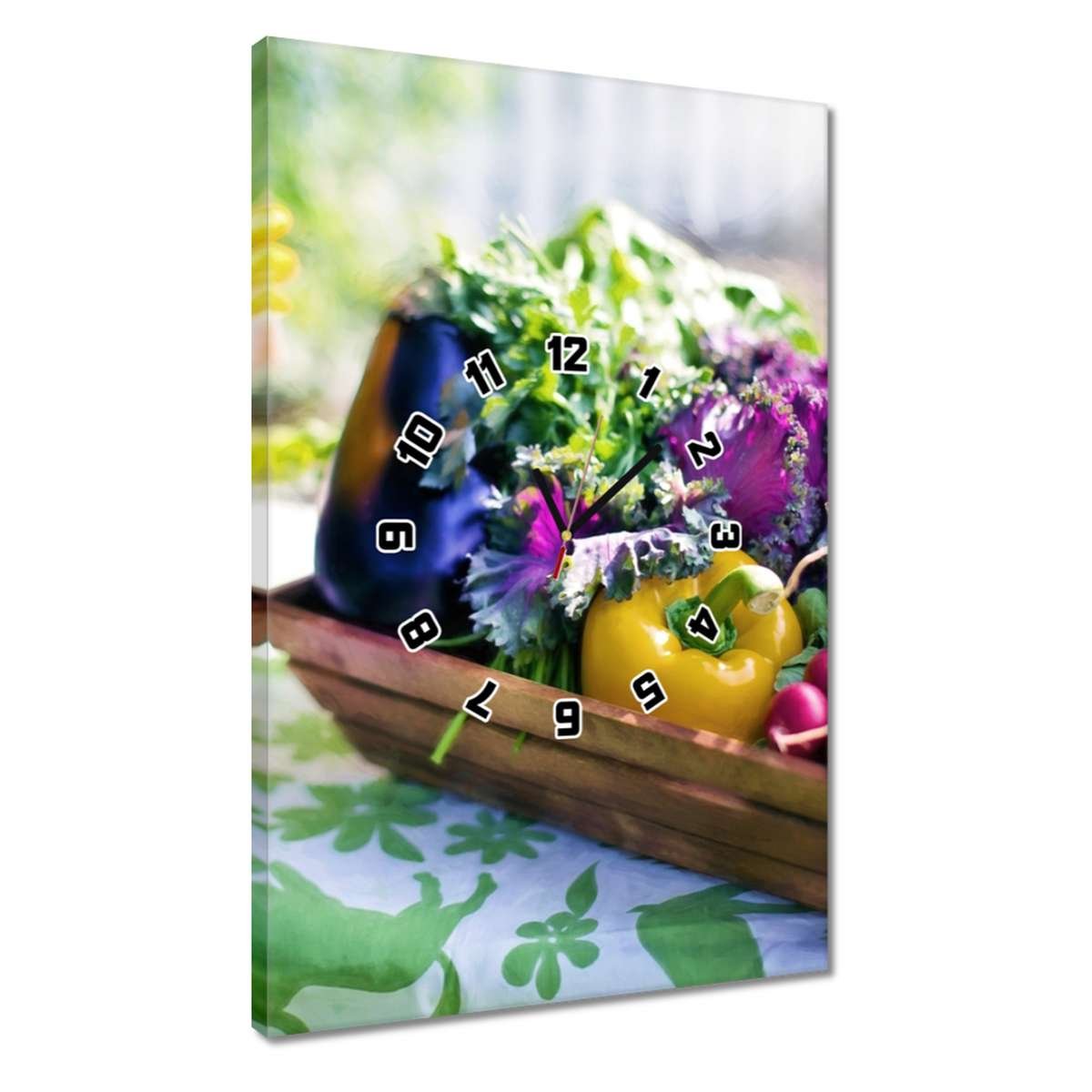 Zegar 40x60cm Warzywa do kuchni - ZeSmakiem | Sklep EMPIK.COM