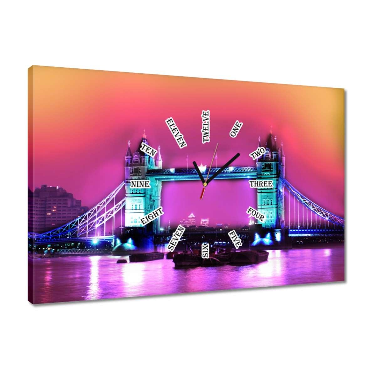 Zegar 60x40cm Anglia Londyn Most Tower Bridg - ZeSmakiem | Sklep EMPIK.COM