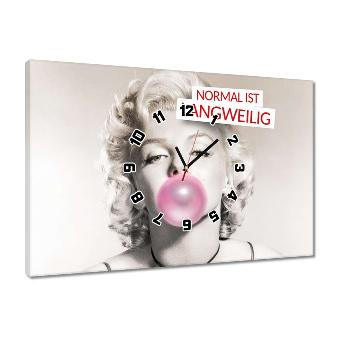 Zegar 60x40cm Normal ist langweilig - ZeSmakiem | Sklep EMPIK.COM
