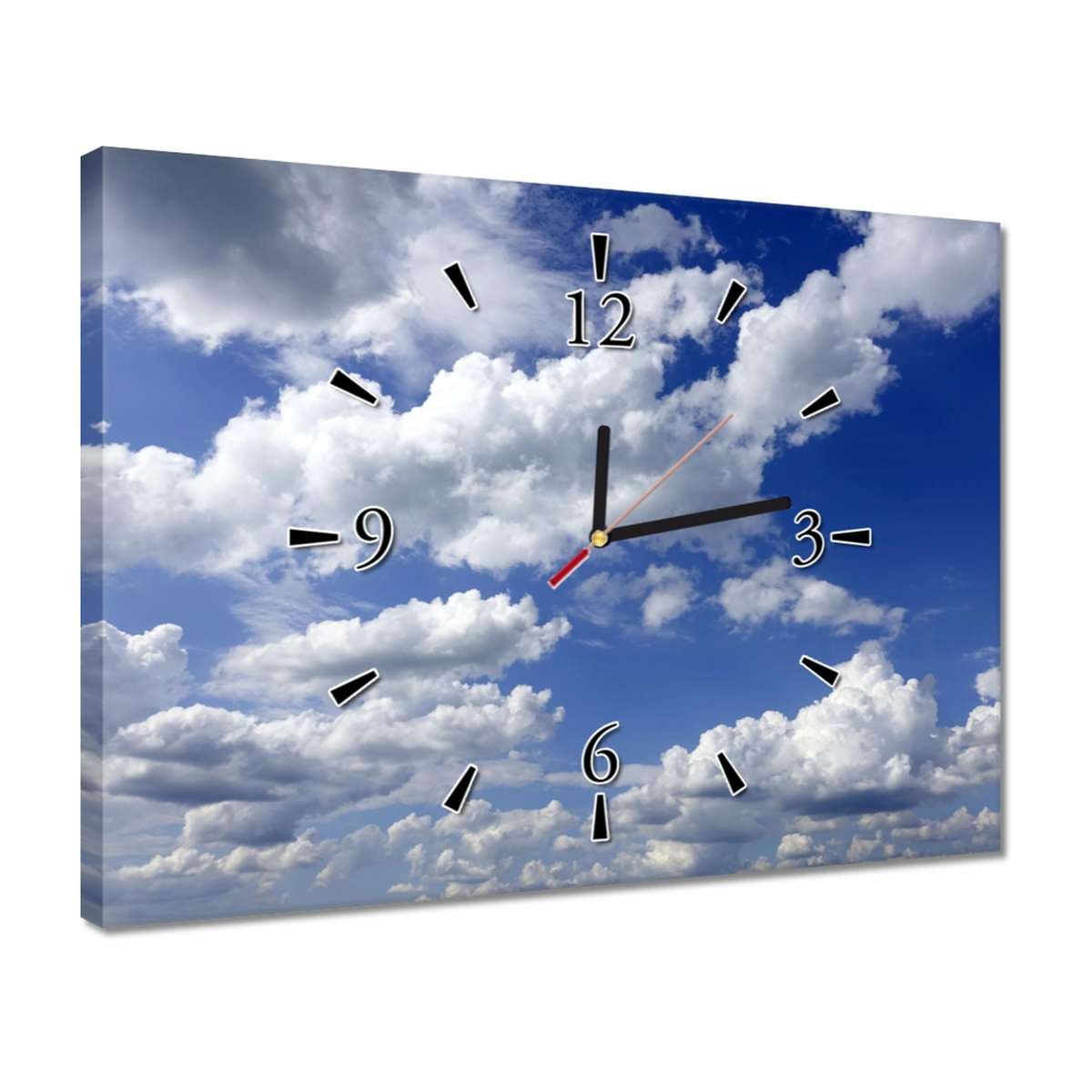 Zegar Kłębiaste chmury Niebo, 40x30cm - ZeSmakiem | Sklep EMPIK.COM