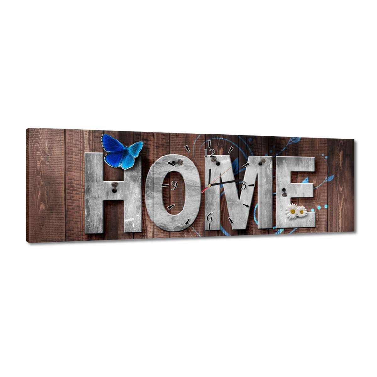Zegar Napis HOME, 90x30cm - ZeSmakiem | Sklep EMPIK.COM