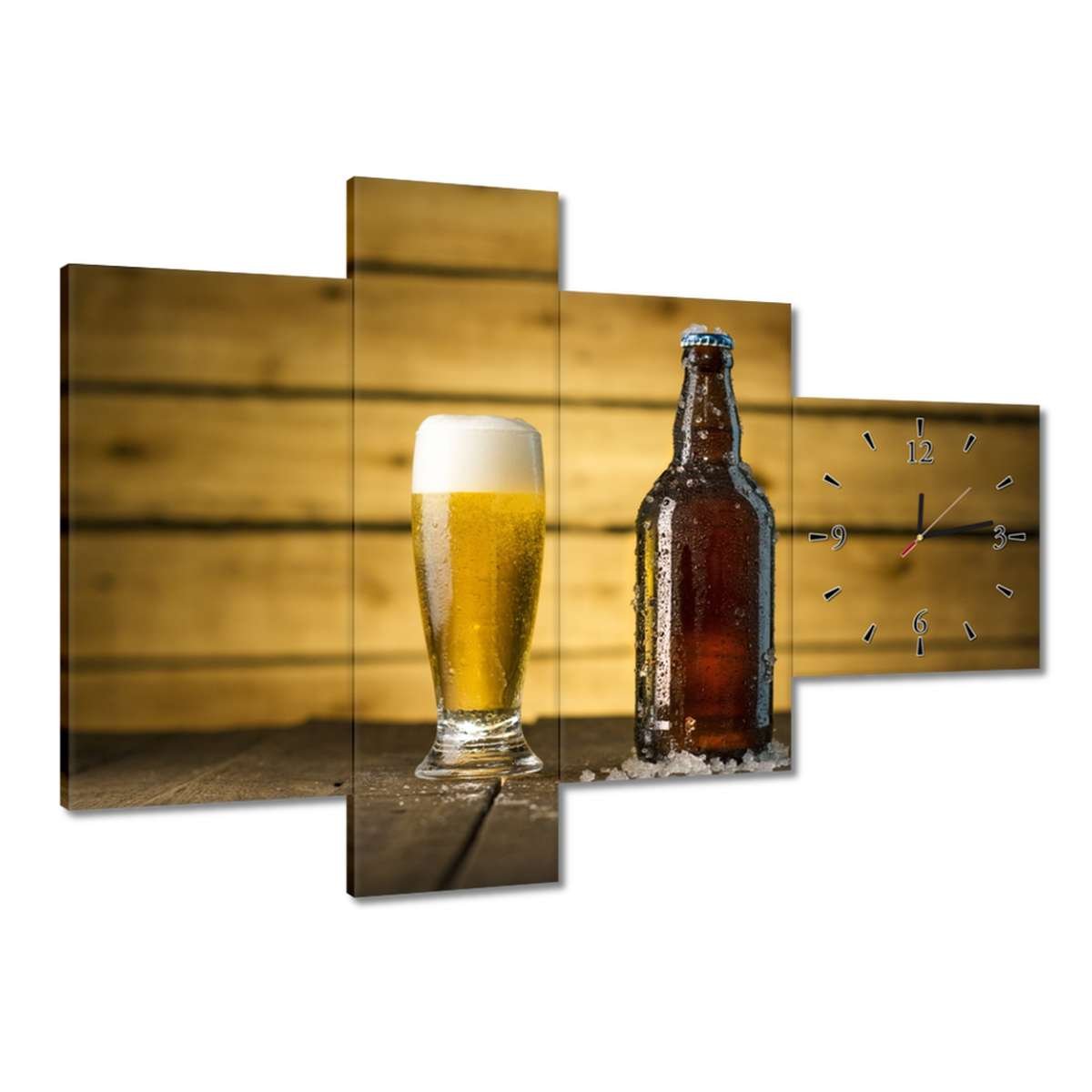 Zegar Piwko, 100x70cm - ZeSmakiem | Sklep EMPIK.COM