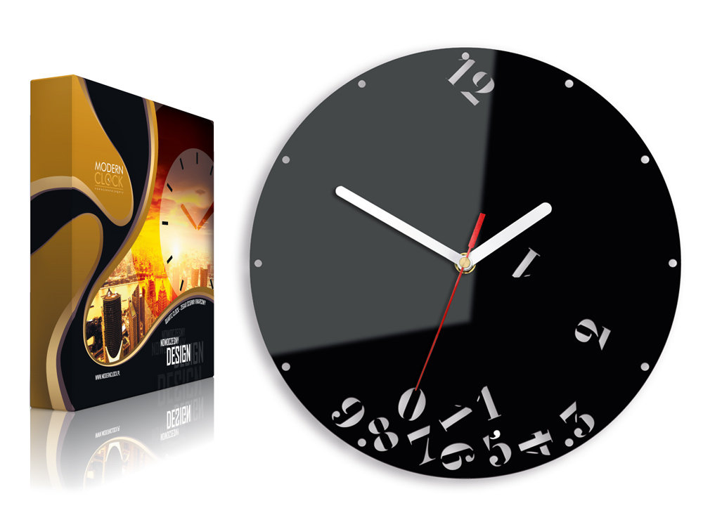 Zegar ścienny FALLING NUMBER - DIY 3D - ModernClock | Sklep EMPIK.COM