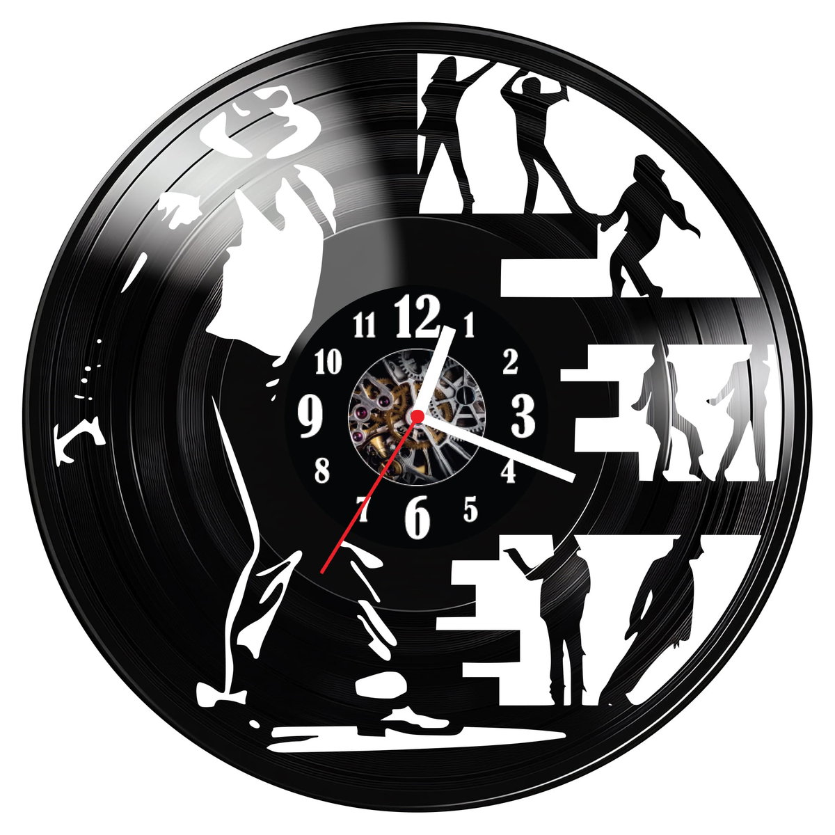 Zegar ścienny z płyty winylowej Michael Jackson 556.14 - HOME DRUK ...