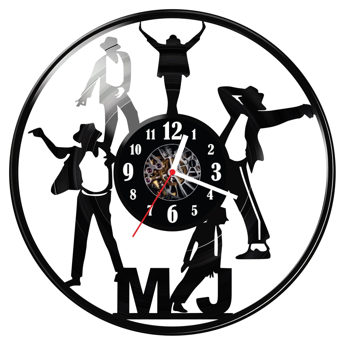 Zegar ścienny z płyty winylowej michael jackson 60.14 - HOME DRUK ...