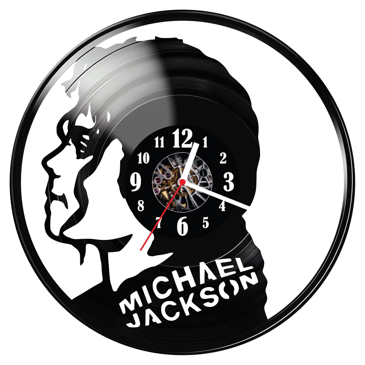Zegar ścienny z płyty winylowej Michael Jackson 819.14 - HOME DRUK ...