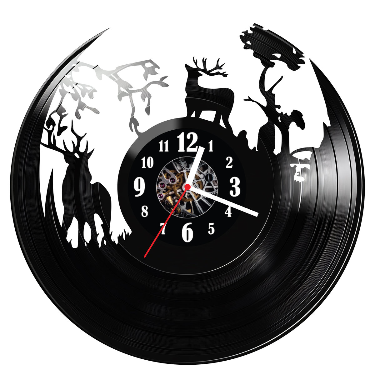 Zegar Ścienny Z Płyty Winylowej Natura 1357.14 - HOME DRUK | Sklep EMPIK.COM