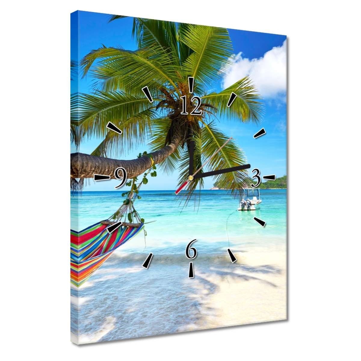 Zegar Tropiki Pejzaże Palmy, 30x40cm - ZeSmakiem | Sklep EMPIK.COM