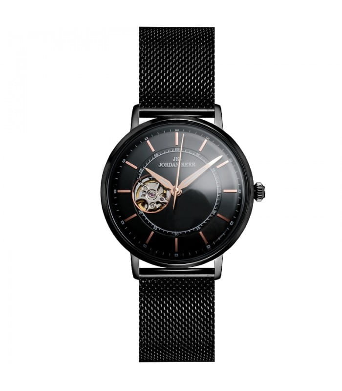 Zegarek Automat Jordan Kerr A02 Black - JORDAN KERR | Moda Sklep EMPIK.COM