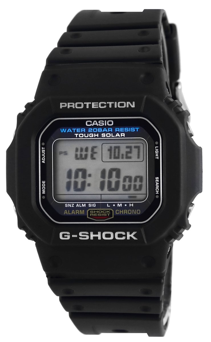 Zegarek Casio G-Shock Origin Digital Resin Strap G-5600UE-1 G5600UE-1 ...