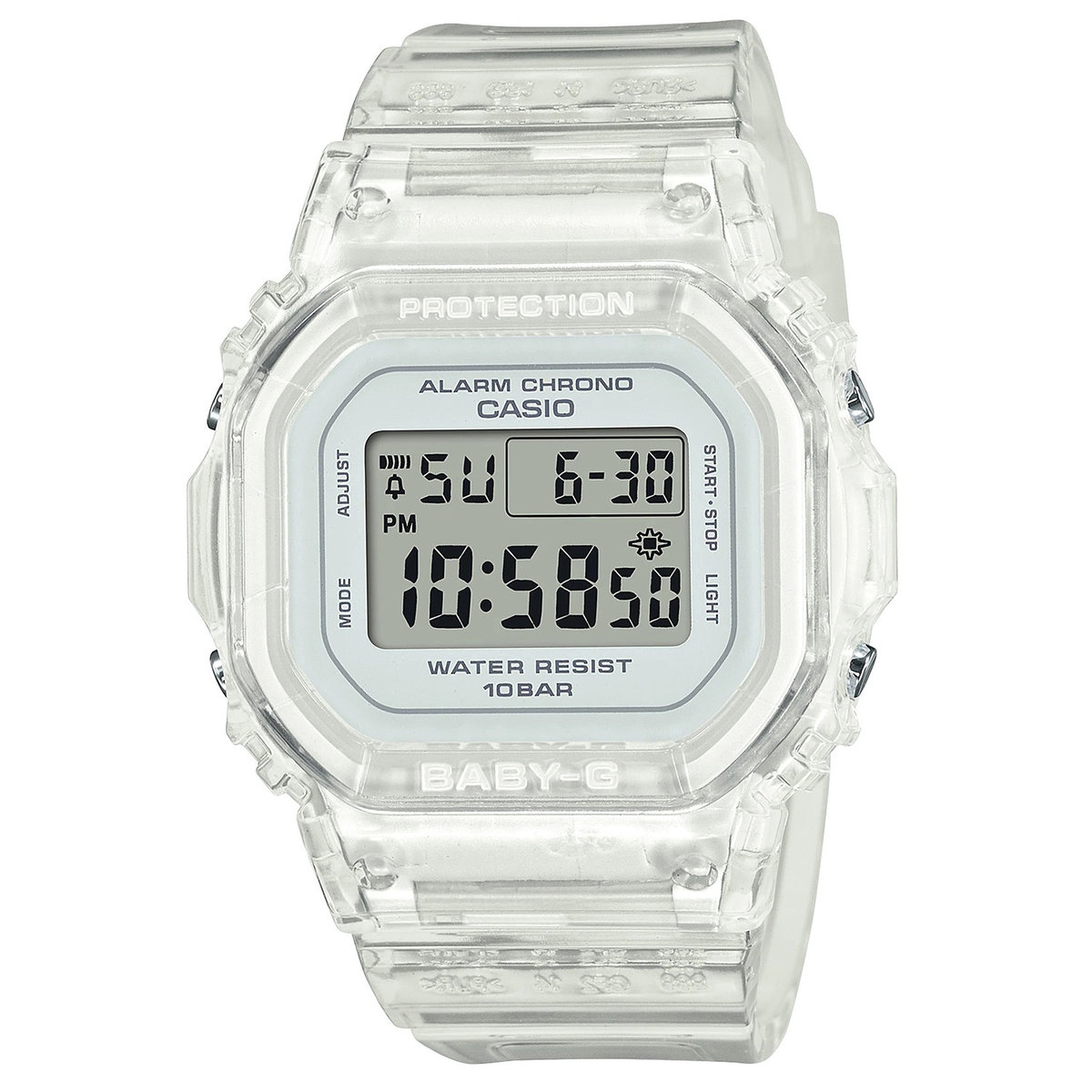 Zegarek Damski Casio Baby-G BGD-565S-7ER bezbarwny - Casio | Moda Sklep ...